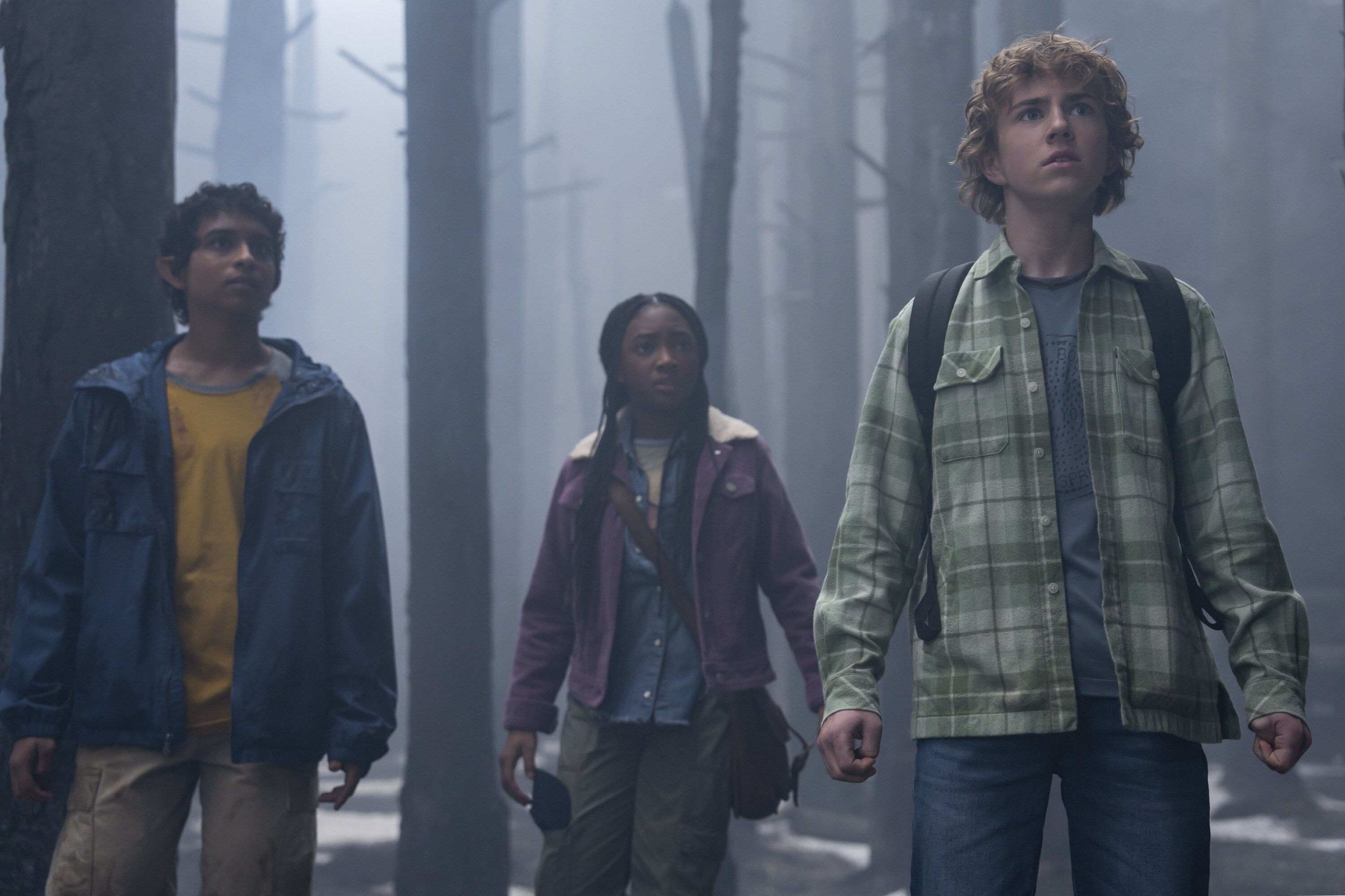Percy Jackson Annabeth And Grover In The Book