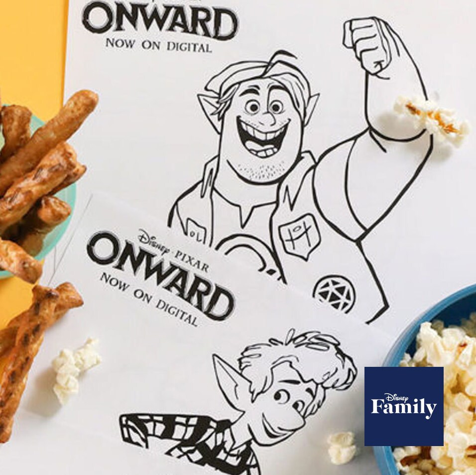 Disney And Pixar’s Onward Colouring Pages, Games and Activities You Can ...