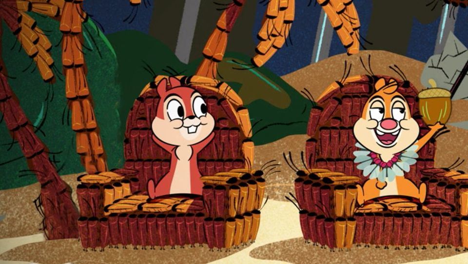 Dibujos Animados De Chip Y Dale