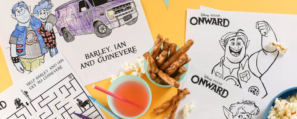 Onward activities you can print right now | Disney Australia