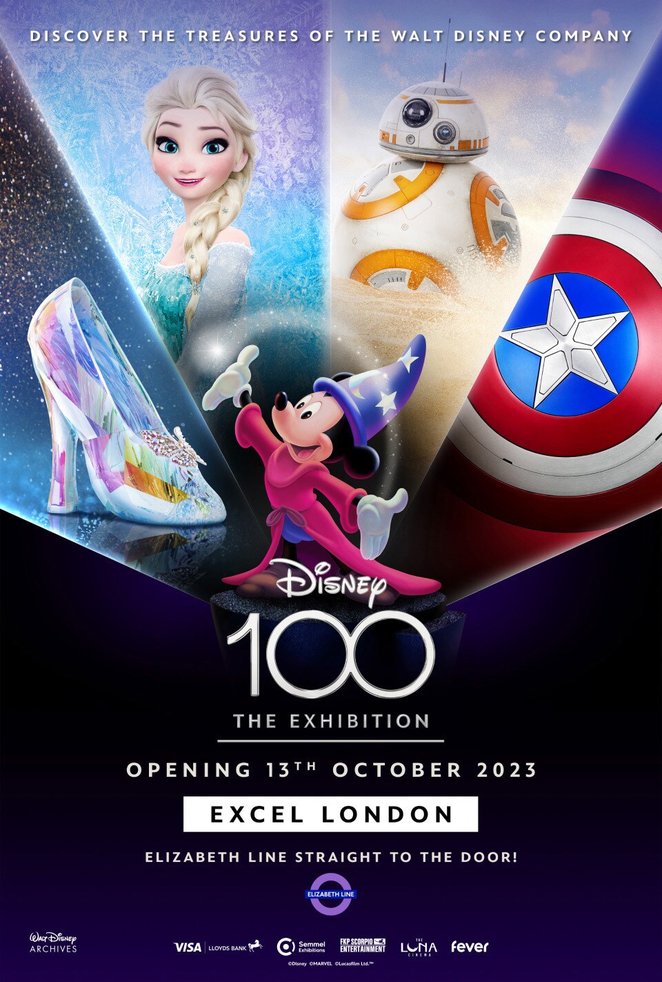 Disney100: The Exhibition Tickets, ExCeL London | Disney Tickets UK