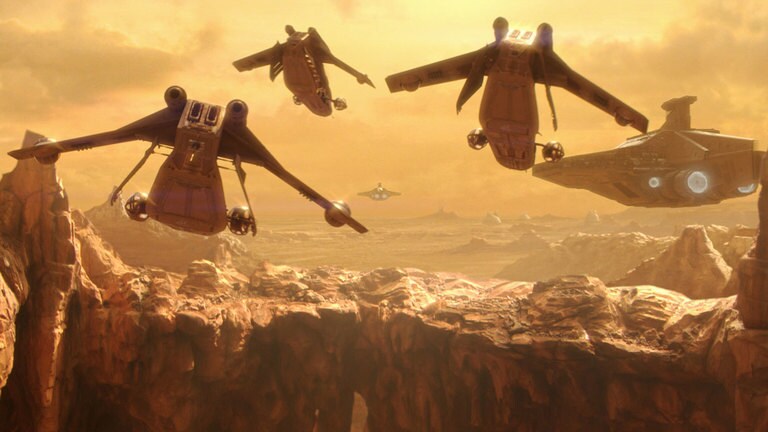 Republic LAAT/i Repulsor Gunship (Republic Gunship) – Jump to Hyperspace