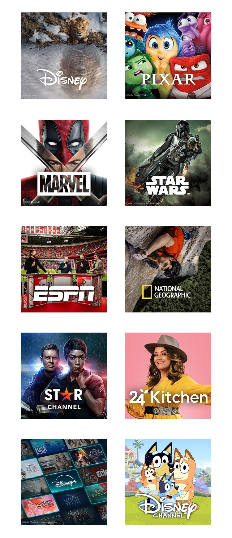 Disney Kanaal Karakters 2024