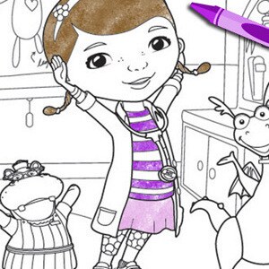 doc mcstuffins coloring pages for girls