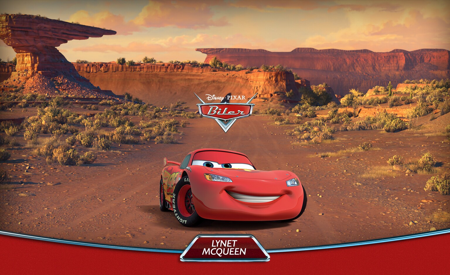 Lynet McQueen - Figurer fra Biler - Disney Pixars Biler