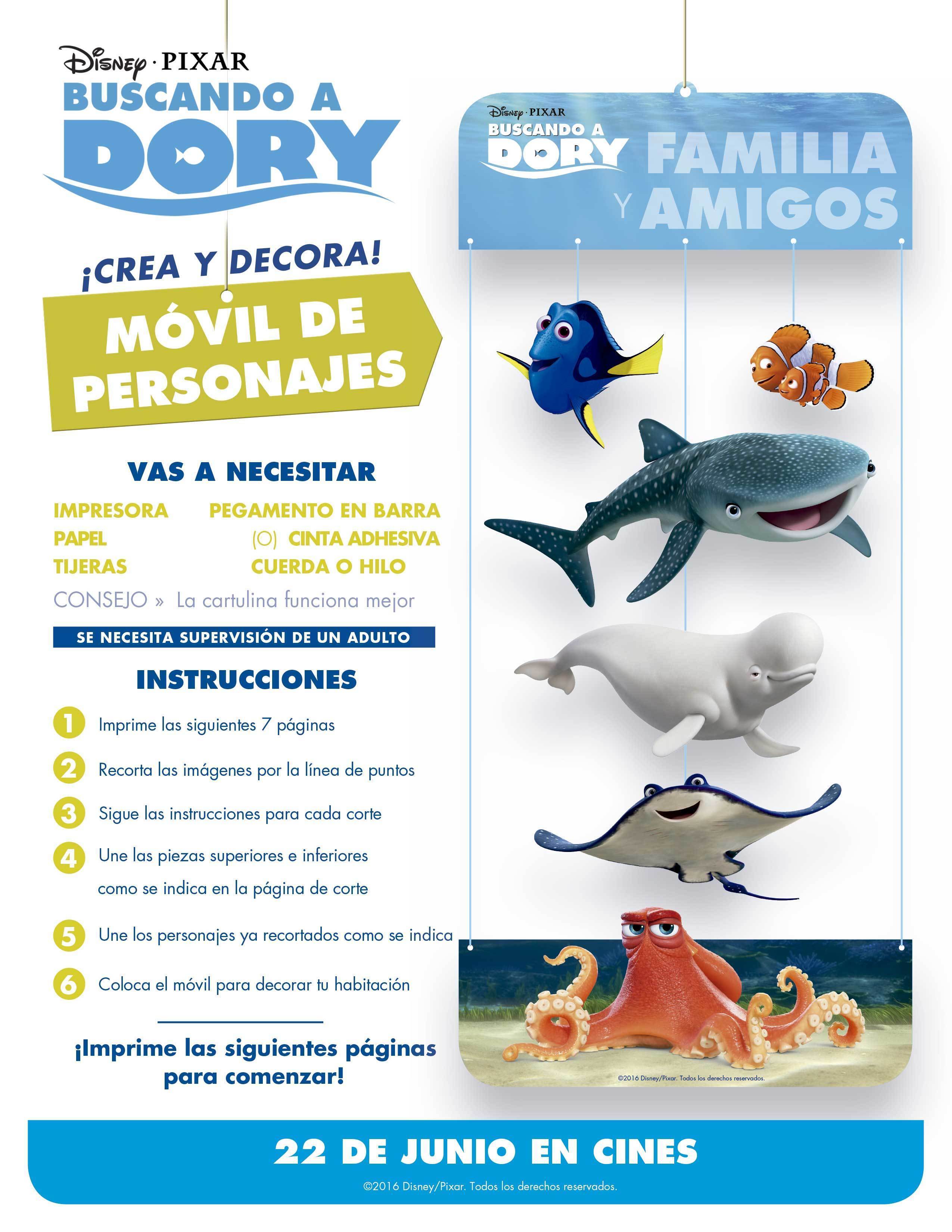 Película Buscando a Dory (2016) - Sitio web oficial de Disney Pixar España