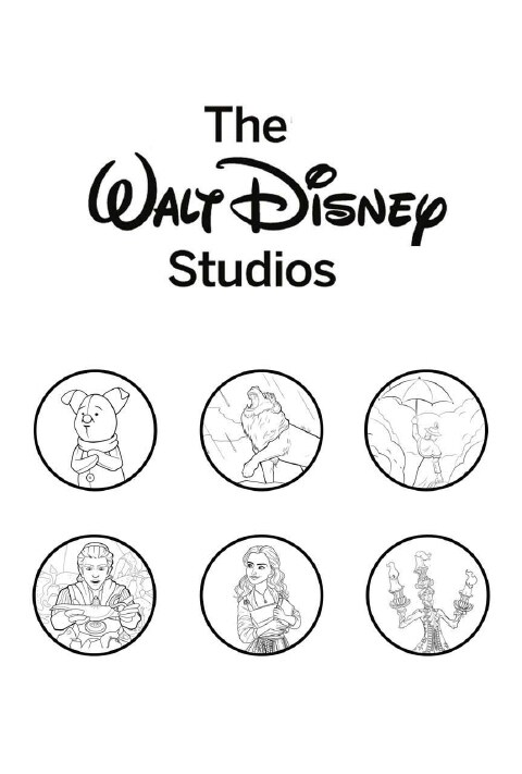 Disney Logo Coloring Page
