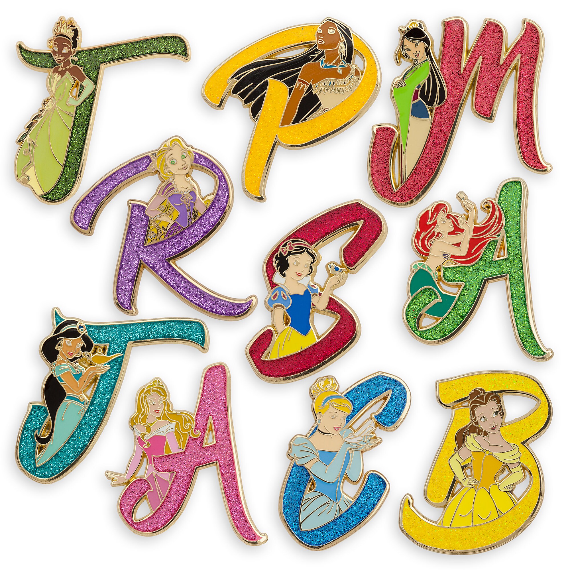Disney Princess Mystery Pin Set Is Available Online For Purchase Dis