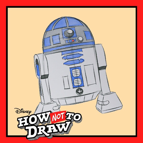 C3po Drawing How To Draw C3PO From Stars Wars Saga Drawing Lesson