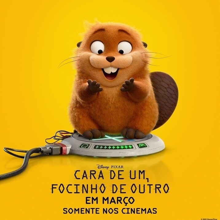 TRAILER, PÔSTER E STILLS DE CARA DE UM, FOCINHO DE OUTRO, DA DISNEY E ...