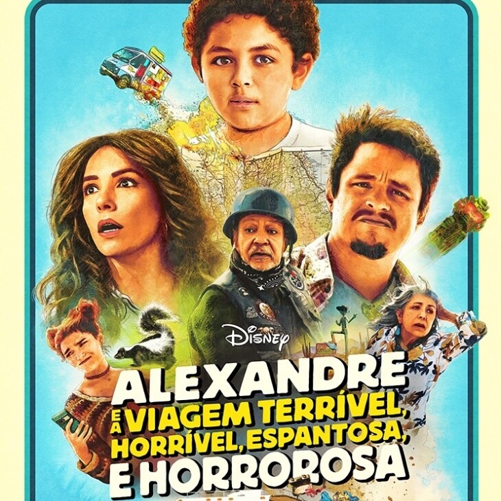 JÁ ESTÃO DISPONÍVEIS O TRAILER E O PÔSTER DO FILME ALEXANDRE E A VIAGEM ...