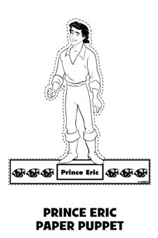 Prince Eric Coloring Page