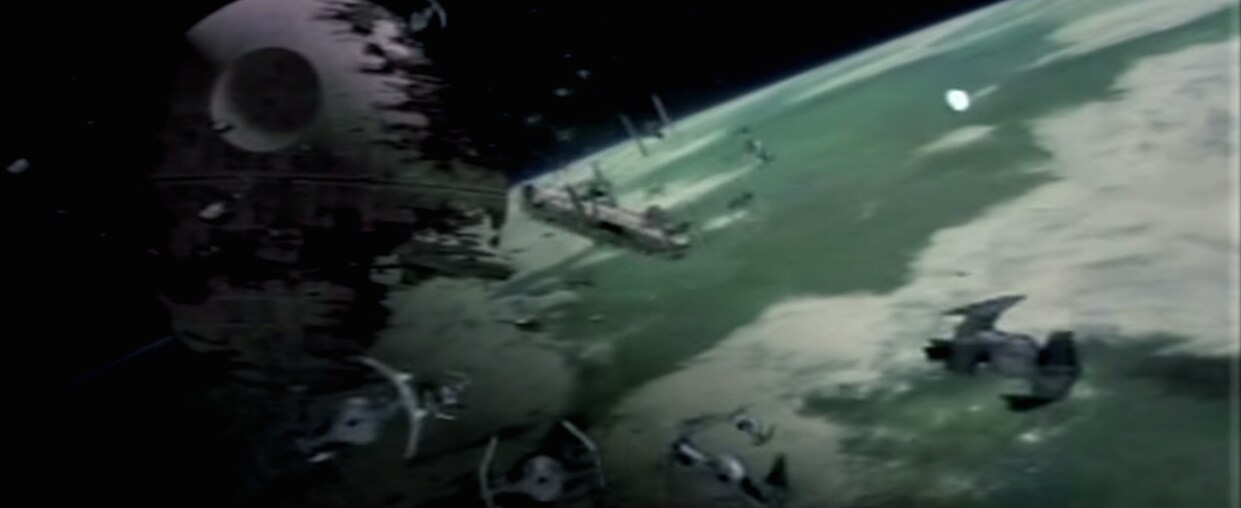 Star Wars Space Battle Return Of The Jedi