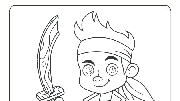 Captain Jake Coloring Pages Disney Coloring Pages And Sheets For Kids: