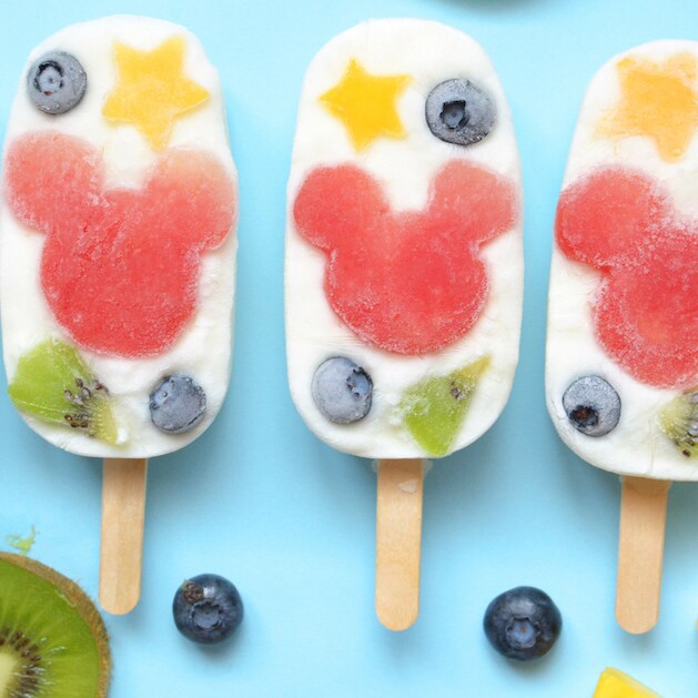 Stay Cool With 2-Ingredient Mickey Fruit Popsicles | Disney News
