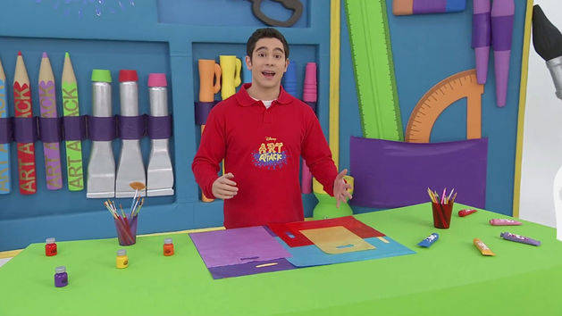 Art Attack: Técnica de arte | Art Attack | Disney Junior BR