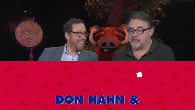 Don Hahn and Rob Minkoff Find Out Which Lion King Character They Are ...