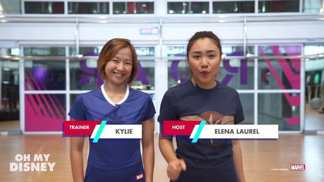 Marvel Fitness Challenge: Inspired By Captain Marvel | Disney Singapore