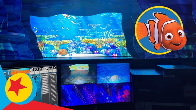Behind the Scenes at Finding Nemo: The Big Blue...And Beyond! | Pixar ...