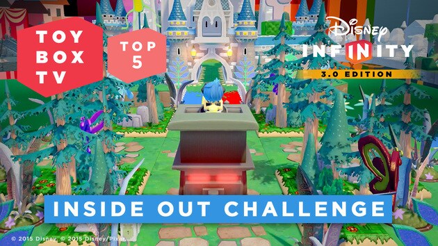 Inside Out Challenge - Top 5 Toy Boxes - Disney Infinity Toy Box TV ...