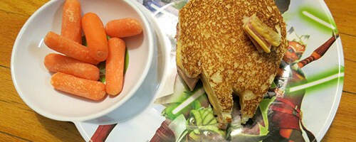 Grilled Cheese and Ham Solo Sandwich | StarWars.com