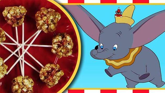 Dishes Inspired By Disney - Dumbo's Popcorn Balls | Disney Video