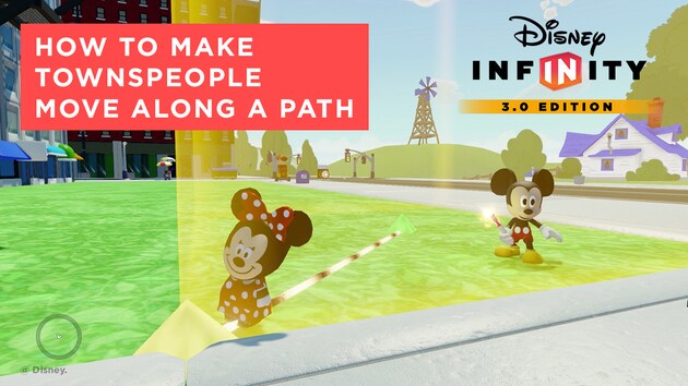 How to Make Townspeople Move Along a Path - Disney Infinity 3.0 Tips ...