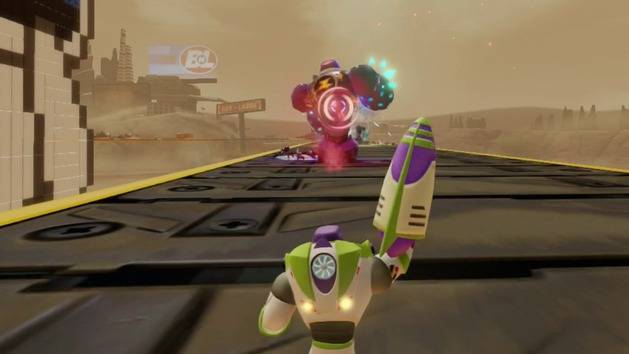 Out There - WALL-E and EVE - DISNEY INFINITY Toy Box | Disney Video