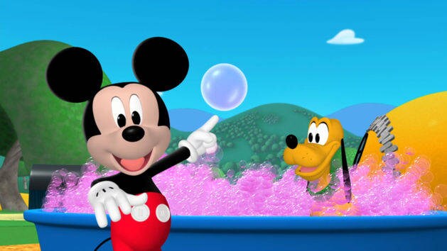 Pluto's Bubble Bath | Mickey Mouse Clubhouse | Disney Video
