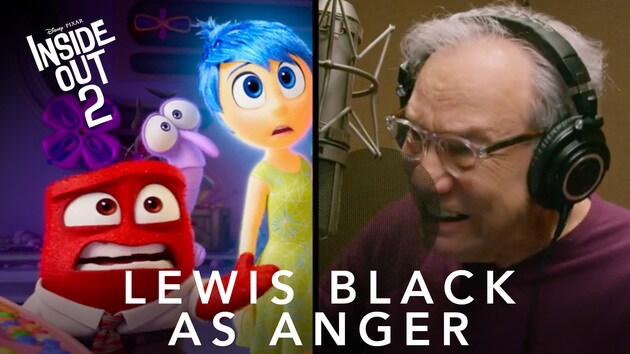 Inside Out 2 Lewis Black Booth To Screen Disney Video