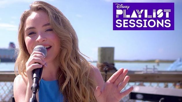 Sabrina Carpenter performs "Middle of Starting Over" | Disney Playlist ...