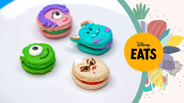 Monsters, Inc. Macarons | Disney Eats | Disney Video