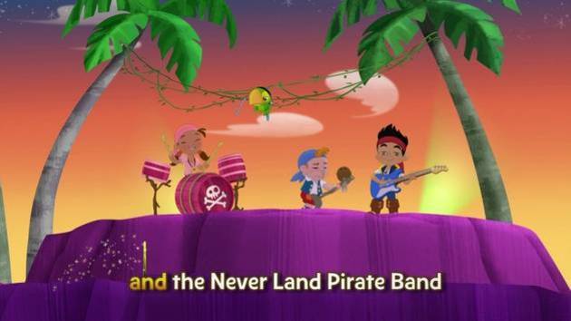 Music Video: Never Land Pirate Band Sing-Along | Disney Video