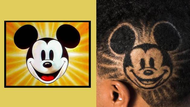 Mickey Mouse Haircut by Rob the Original | Sketchbook by Oh My Disney ...