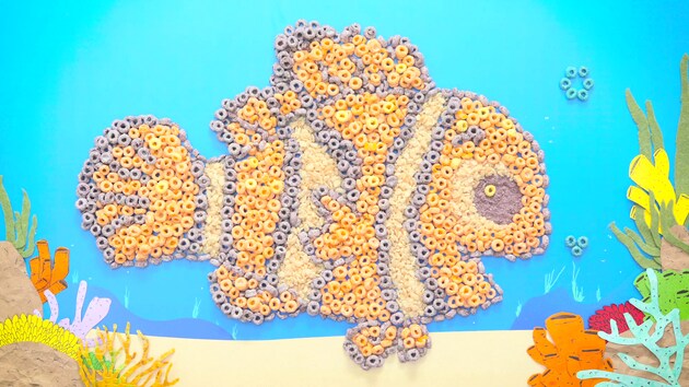 Nemo Cereal Art | Disney Video