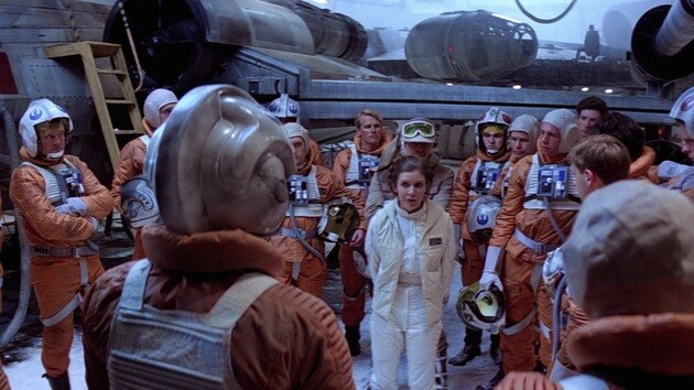 Leia Briefs Pilots on Hoth | Star Wars: The Empire Strikes Back ...
