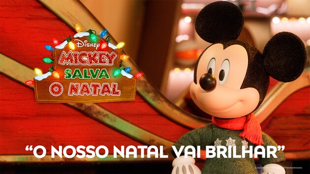 O Nosso Natal Vai Brilhar 🎄 | Mickey Salva o Natal | Video musical ...