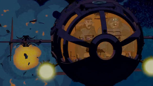 Clip - Escaping the Sea Monster | Disney Video