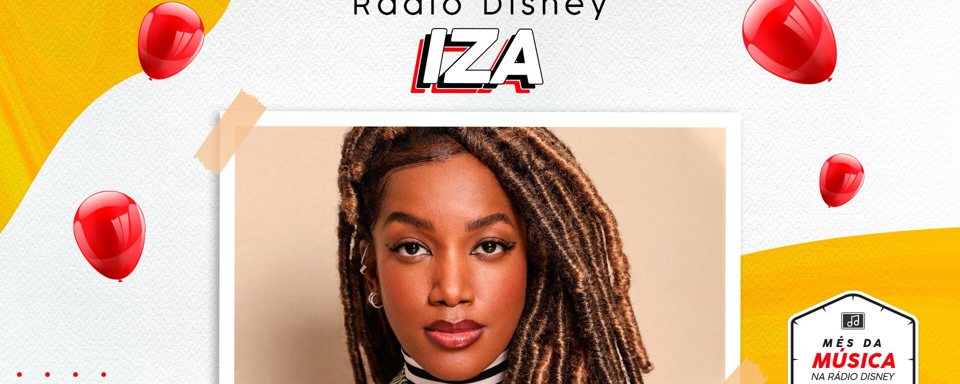 MEET & GREET RÁDIO DISNEY VIRTUAL - IZA | Rádio Disney Brasil