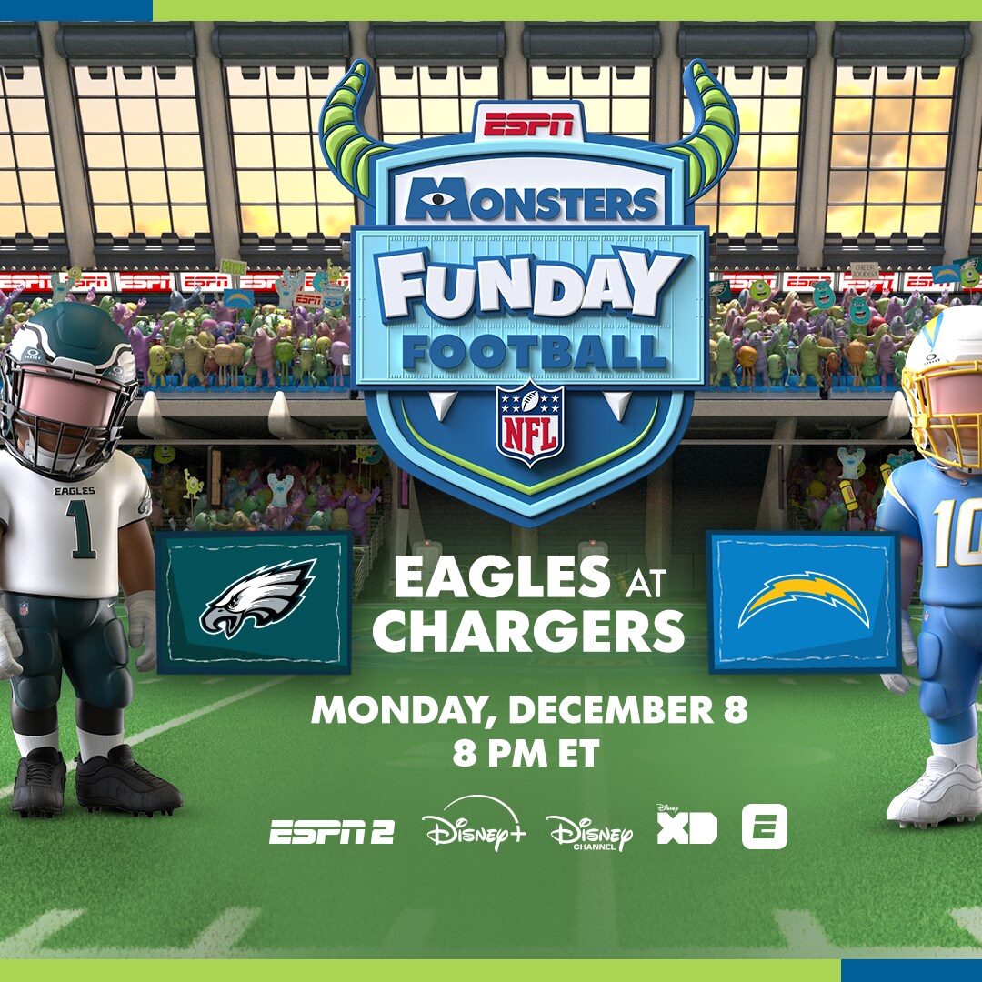 Boo! Monsters Funday Football is Coming Dec. 8 Featuring Eagles ...