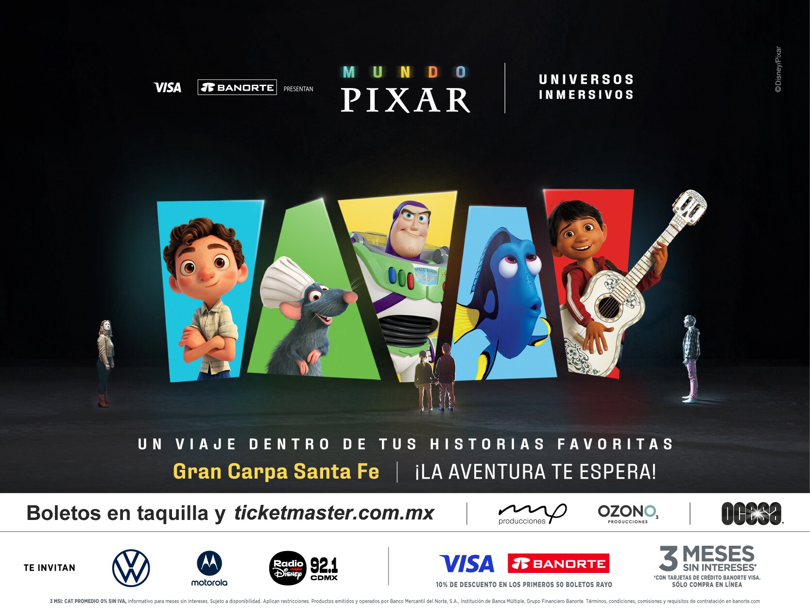 Disney Pixar El Mundo Pixar World! (Mundo Pixar)