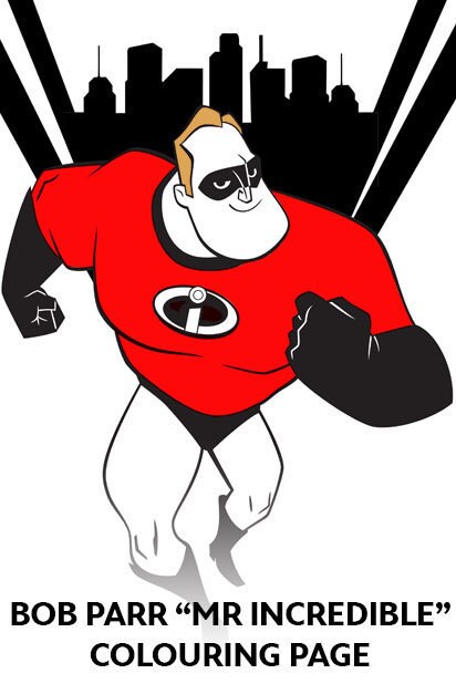 The Incredibles Mr Incredible Drawing