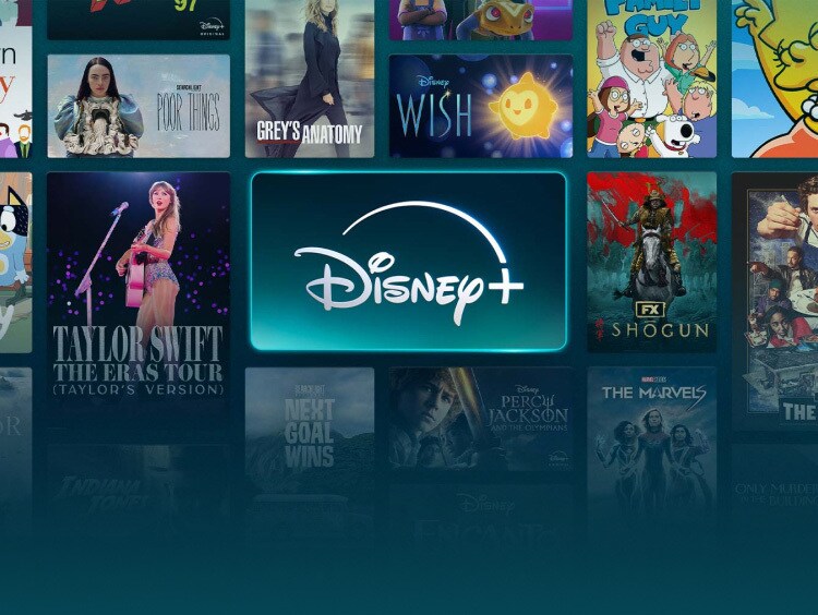 Slanke Man Op Disney Kanaal