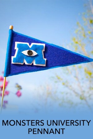 Monsters University Pennant