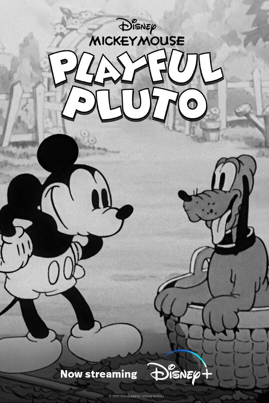 Disney Pluto Black And White