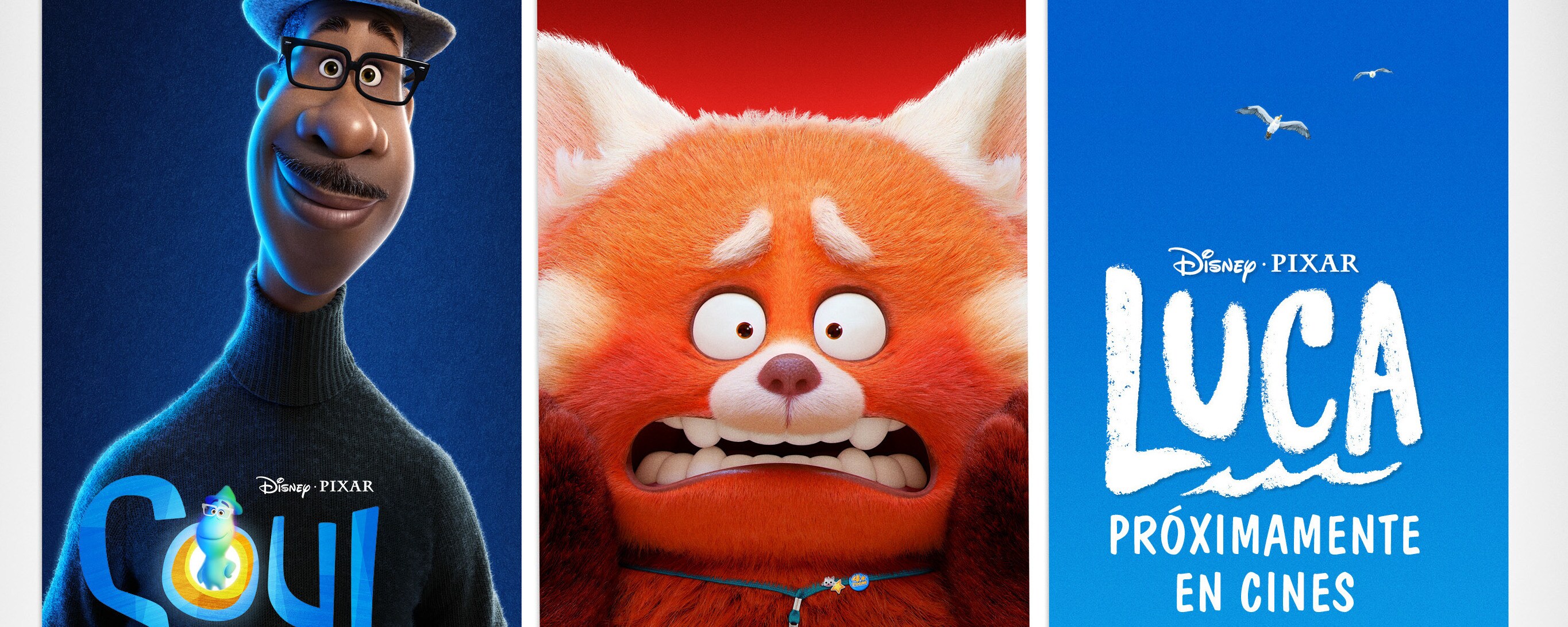 LAS PELÍCULAS DE PIXAR SOUL, LUCA Y RED SE ESTRENAN EN CINES POR ...