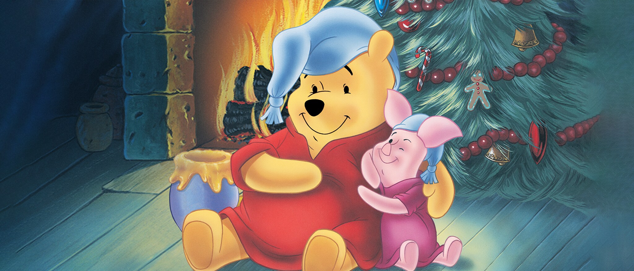 Winnie The Pooh Christmas Wallpaper