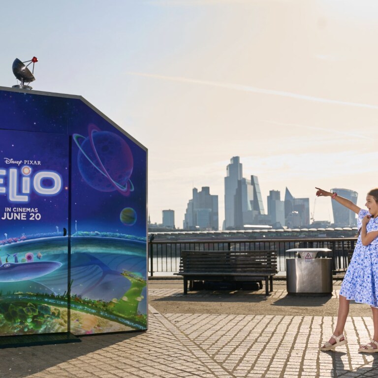 DISNEY AND PIXAR LAUNCH ‘ELIO’S INTERGALACTIC MESSAGE POD’ INLONDON ...