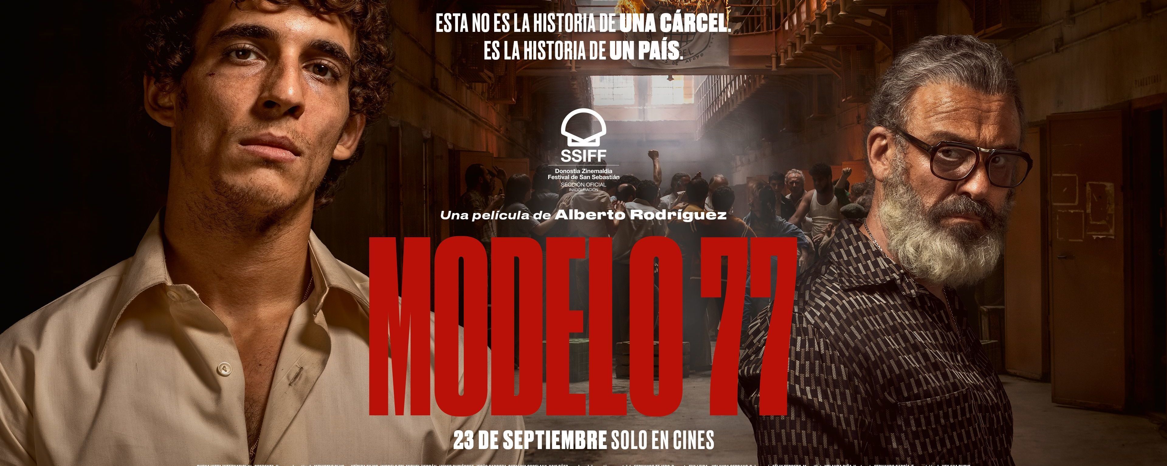 ‘MODELO 77’, LA NUEVA PELÍCULA DE ALBERTO RODRÍGUEZ, PRESENTA SU CARTEL OFICIAL | ES Press