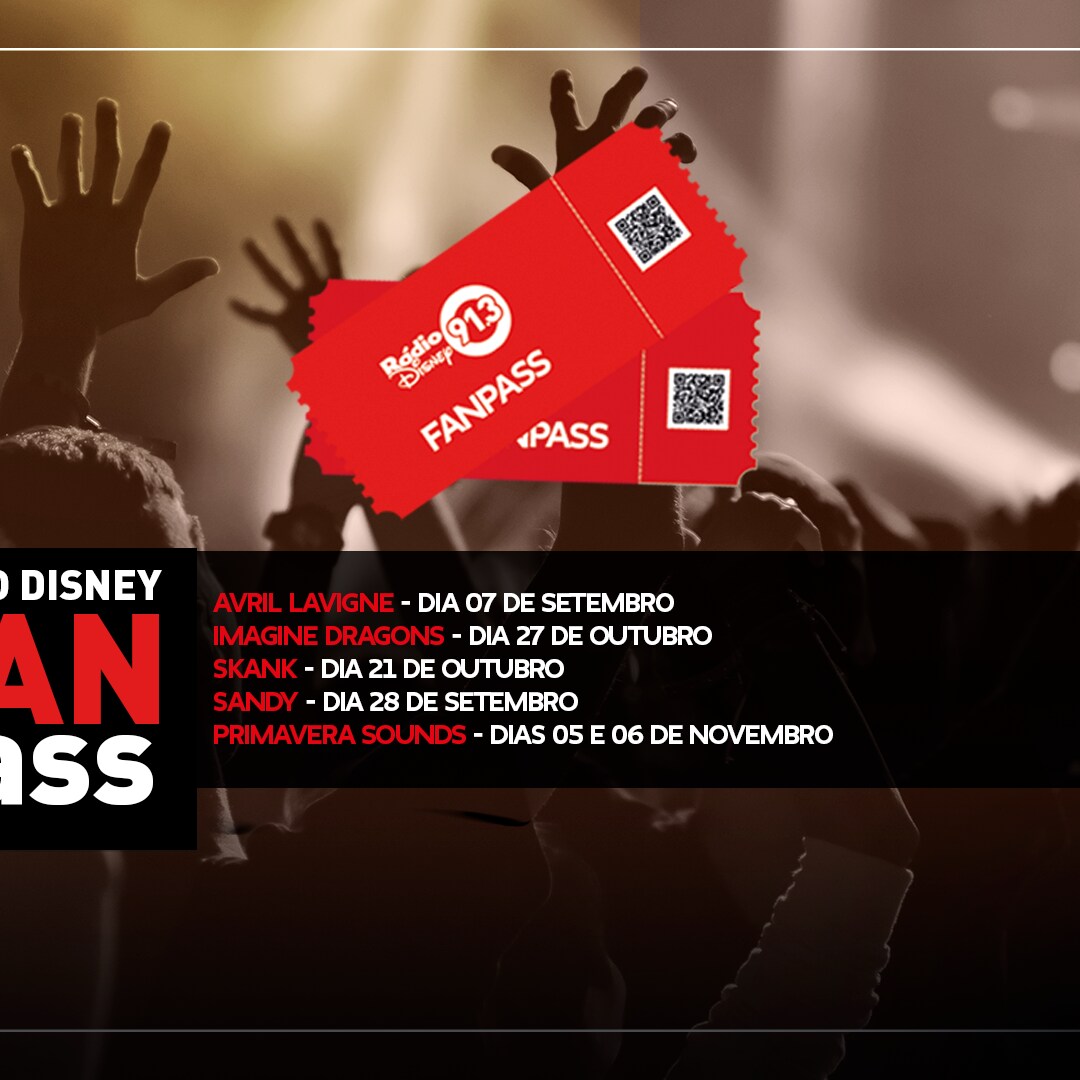 RÁDIO DISNEY FAN PASS | Rádio Disney Brasil